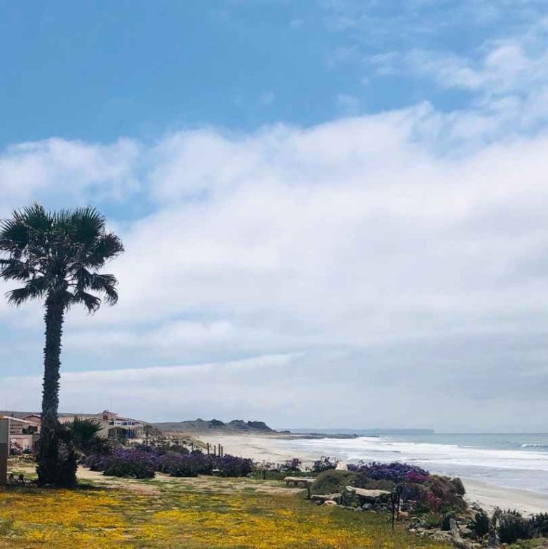 Playa Ejido Eréndira en Baja California
