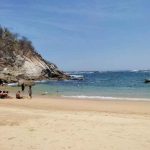 Playa El Arrocito en Santa María Huatulco